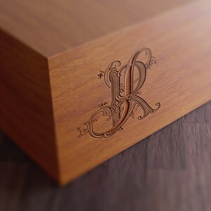 2 Letter Monogram With Letters JR | Digital Download - Wedding Monogram ...