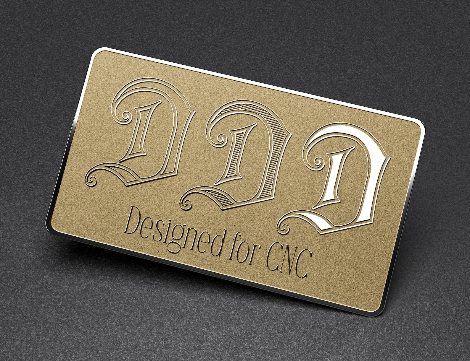 Printable Letter D | Digital Download - Vintage Design of Single Letter ...