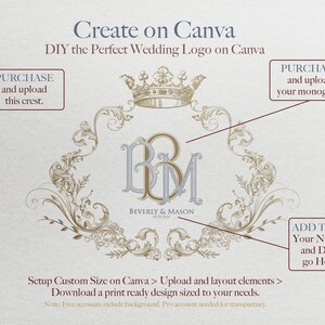 Victorian Style Wedding Crest | A Ready-to-download Scalable Vector ...