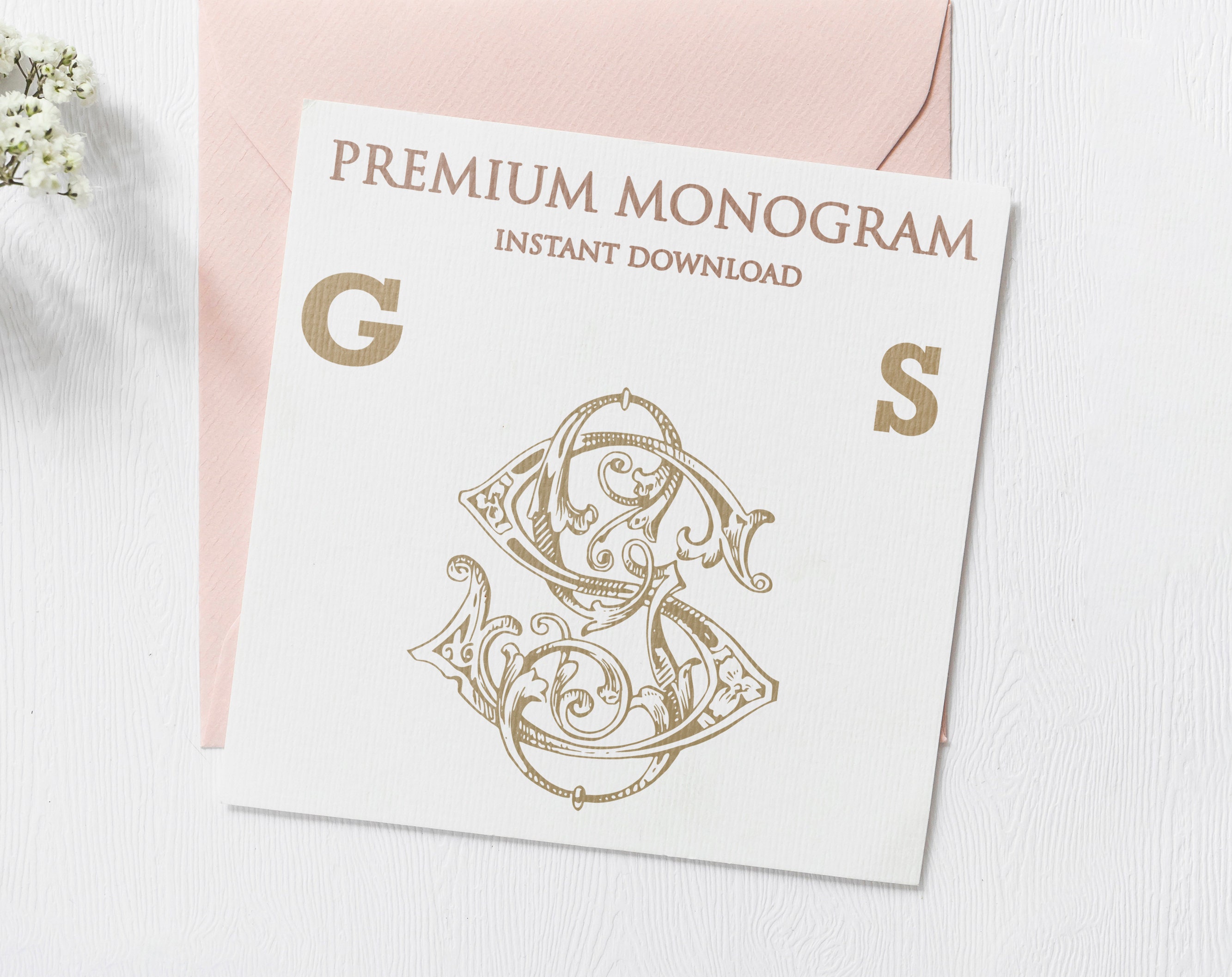 GS SG Wedding Duogram, Wedding Monogram | Wedding Logo | Invitation ...