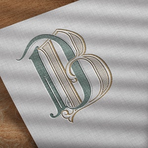 DB Wedding Monogram: Color Editable Vector Logo (digital Download) - Etsy