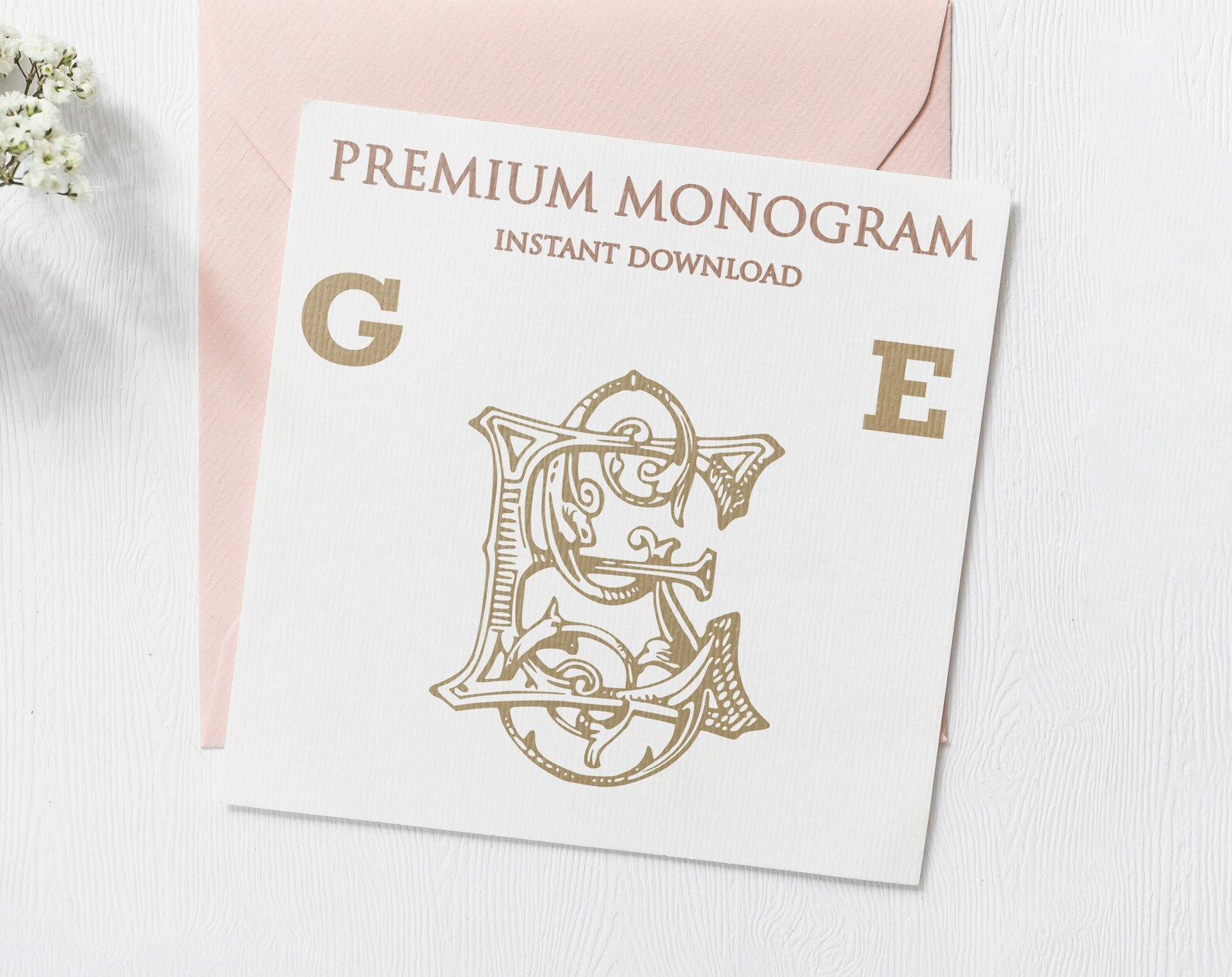 GE EG Wedding Duogram Wedding Monogram Wedding Logo - Etsy