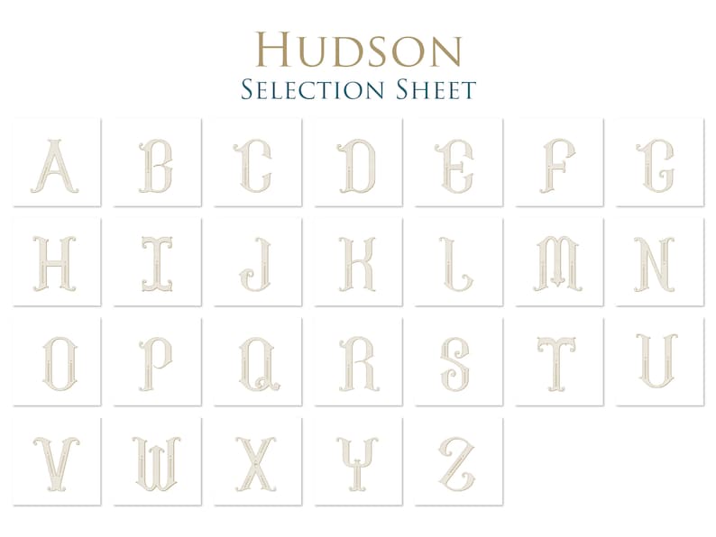 3-letter Wedding Monogram | Created Using Cursive Fonts and a Big ...