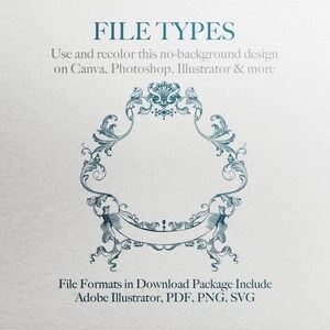 Victorian Wedding Crest: Ready-to-download SVG Design - Etsy