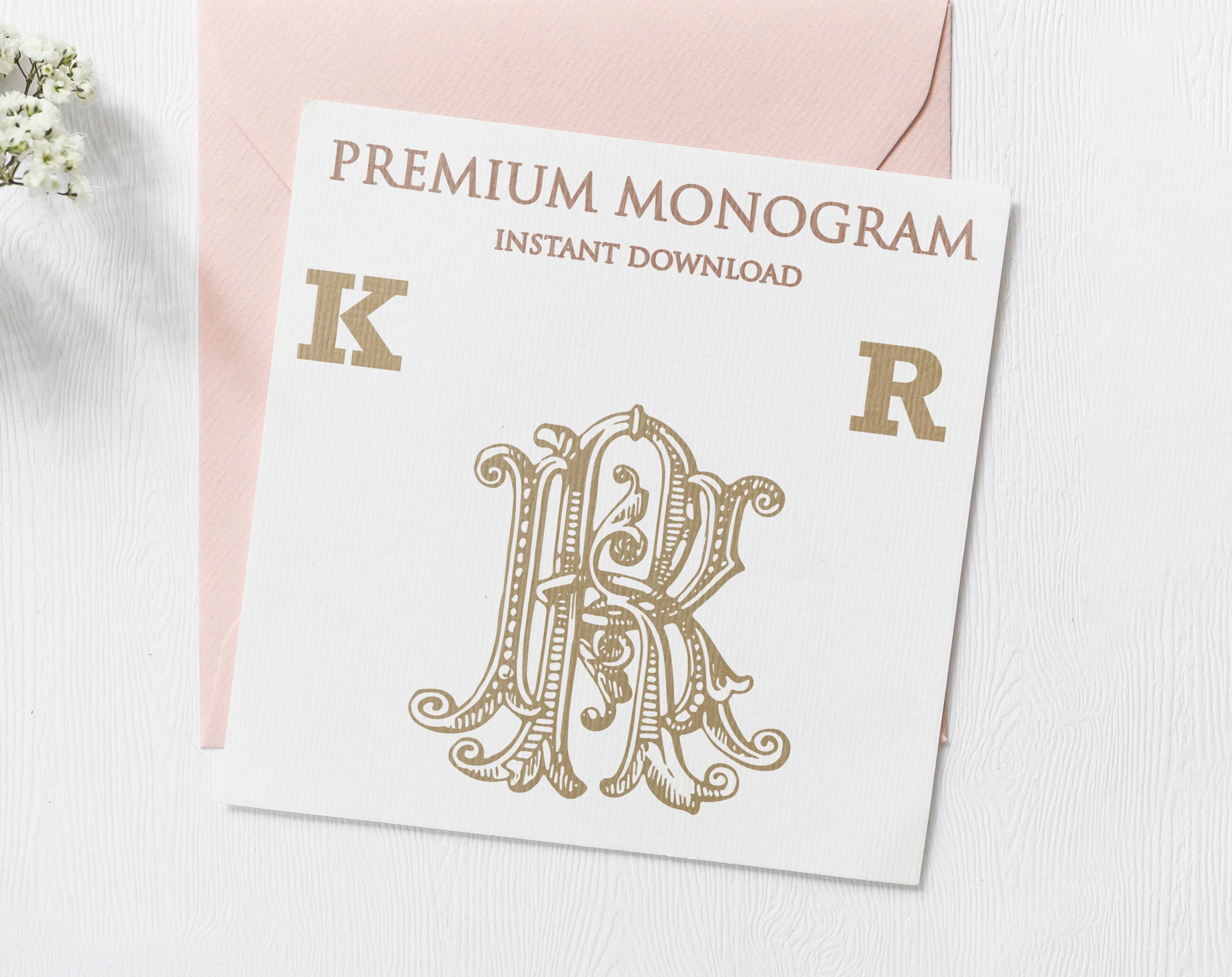 Invitations & Announcements Paper & Party Supplies Family Initials ...