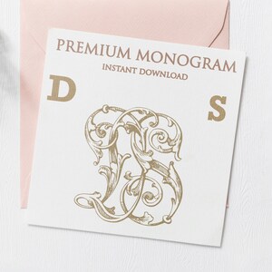 DS SD Wedding Duogram, Wedding Monogram | Wedding Logo | Invitation ...