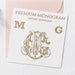 MG GM Wedding Duogram Wedding Monogram Wedding Logo - Etsy