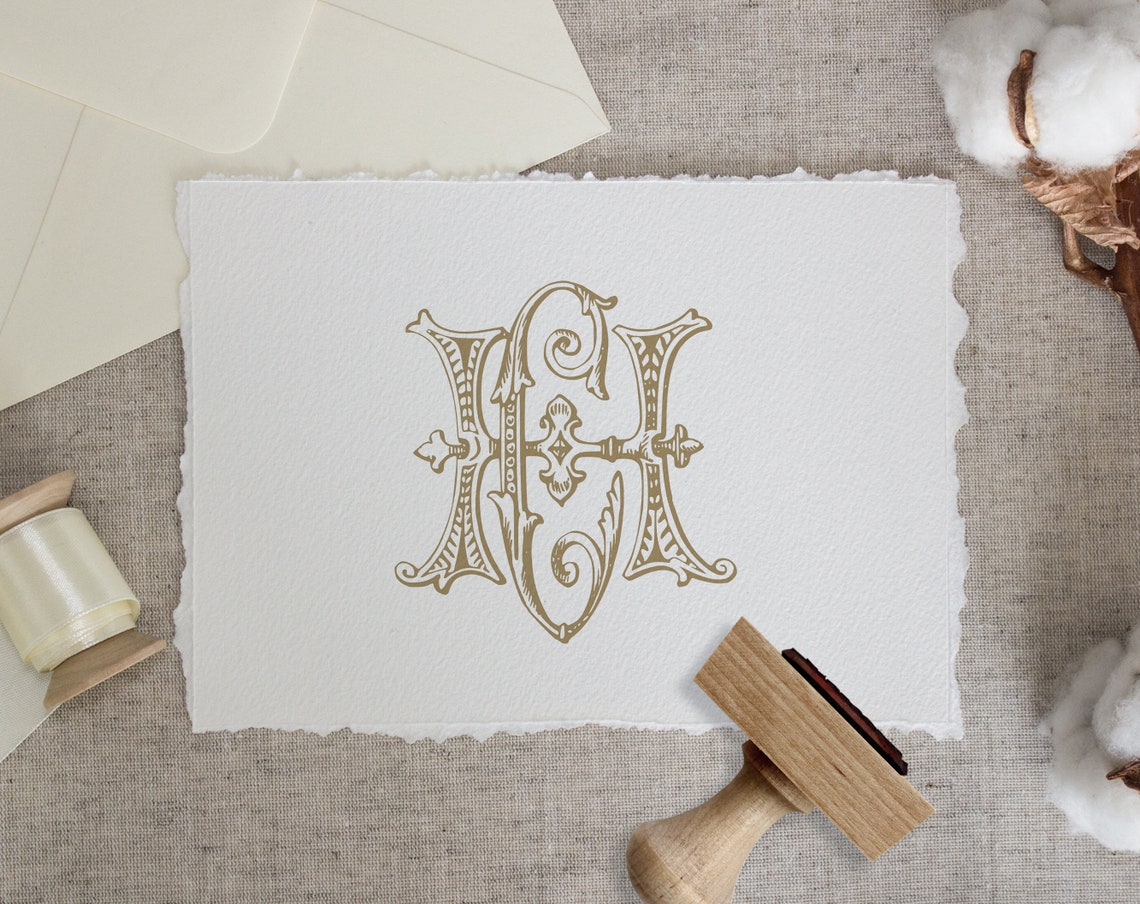 CH HC Wedding Duogram, Wedding Monogram | Wedding Logo | Invitation ...