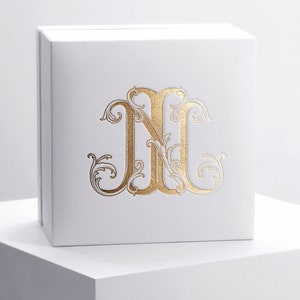 2 Letter Monogram With Letters IN Digital Download Wedding Monogram SVG ...