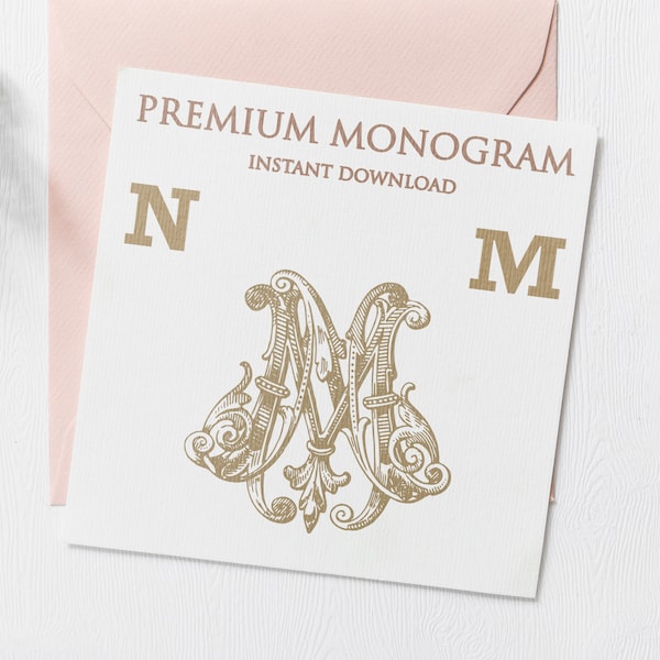 Wedding Logo Nm - Etsy