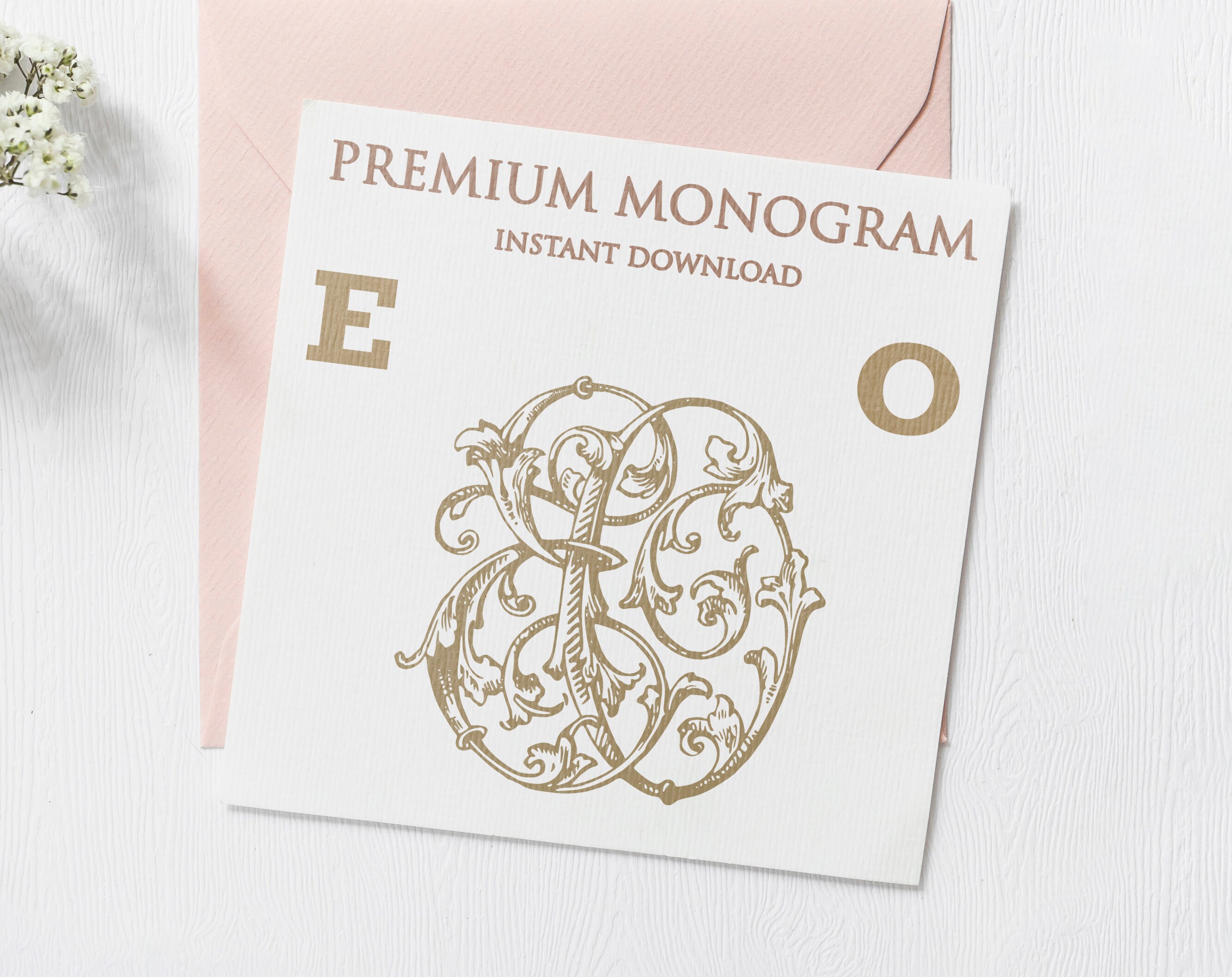 EO OE V.2 Wedding Duogram Wedding Monogram Wedding Logo | Etsy