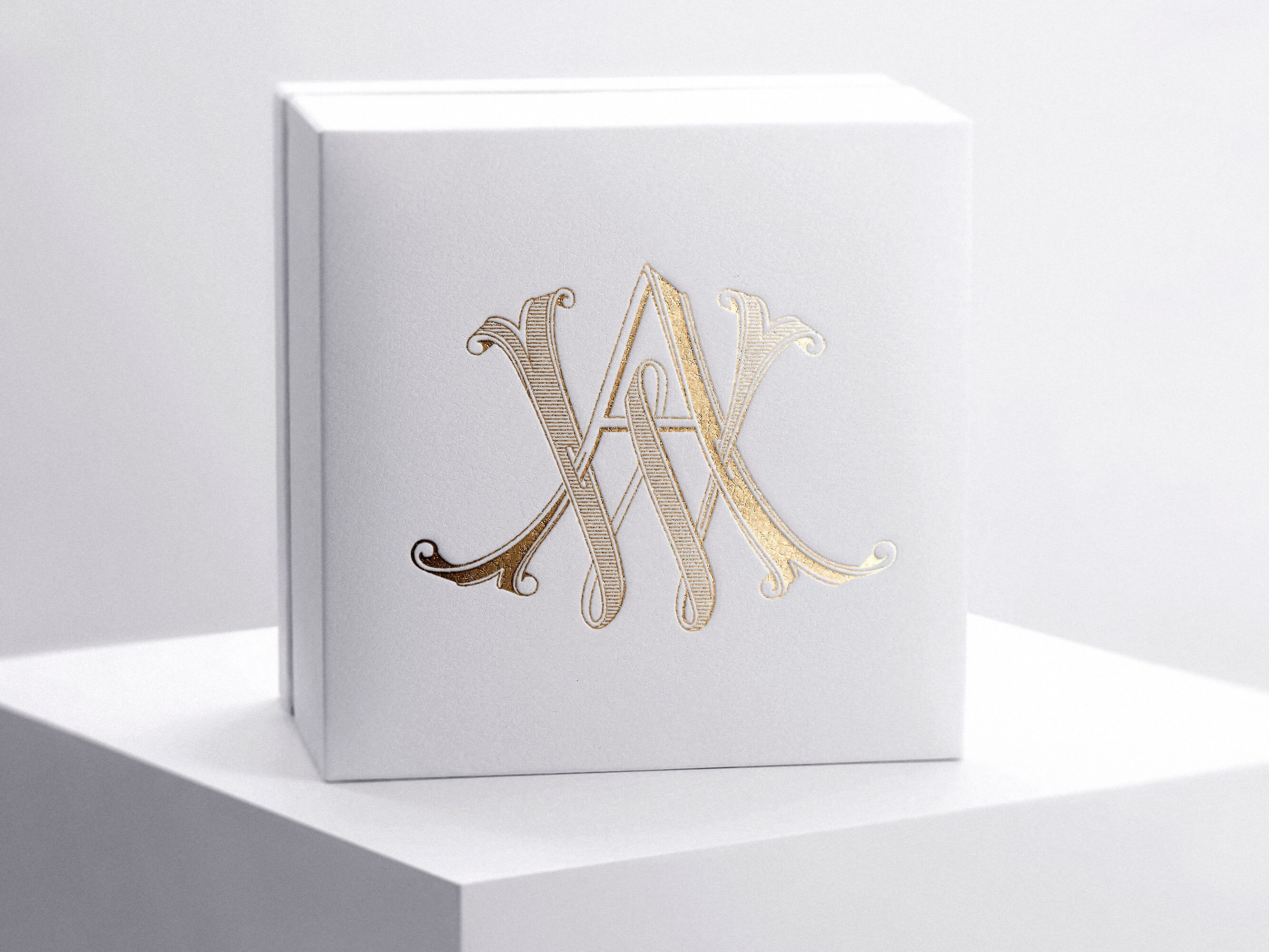 2 Letter Monogram With Letters AW Digital Download Wedding - Etsy UK