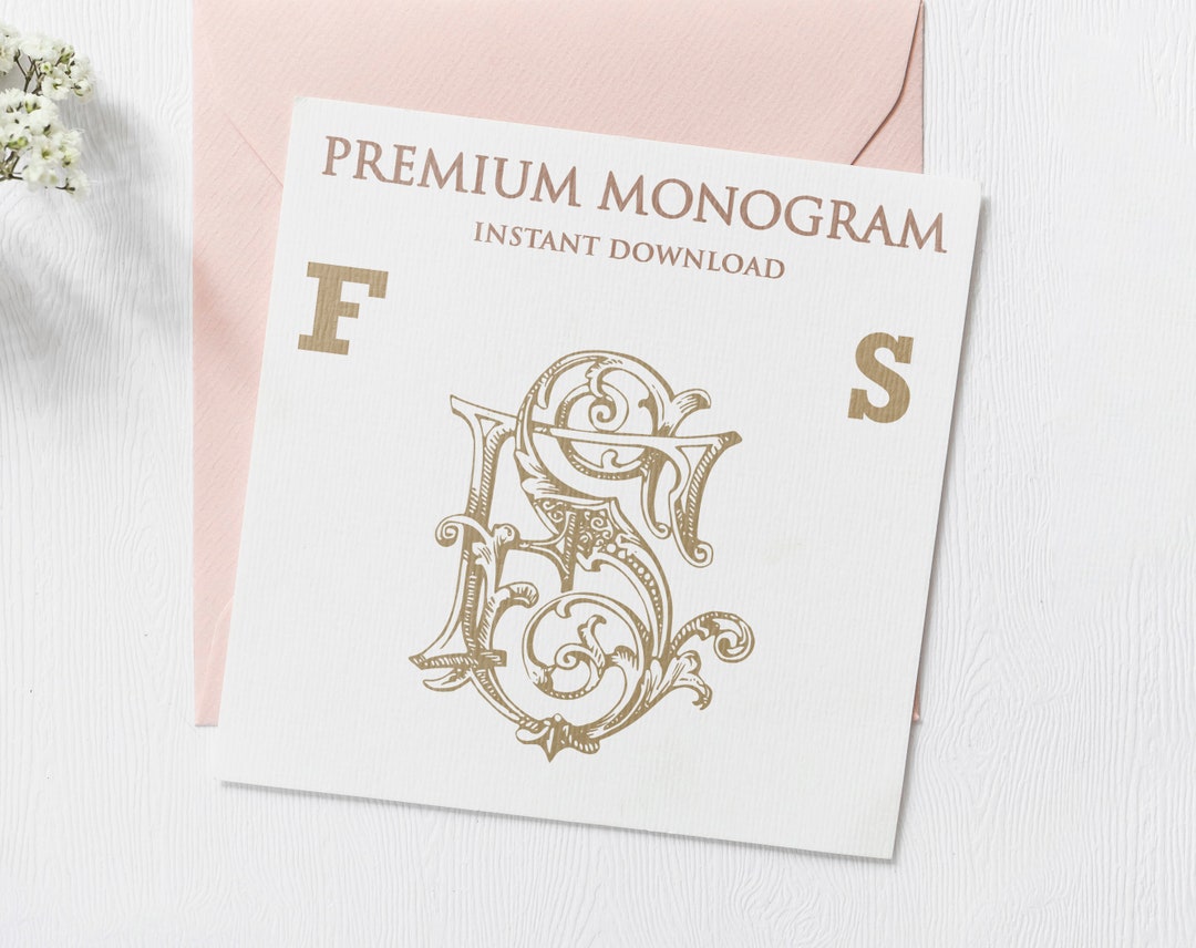 FS, SF V.2 Wedding Duogram, Wedding Monogram | Wedding Logo ...