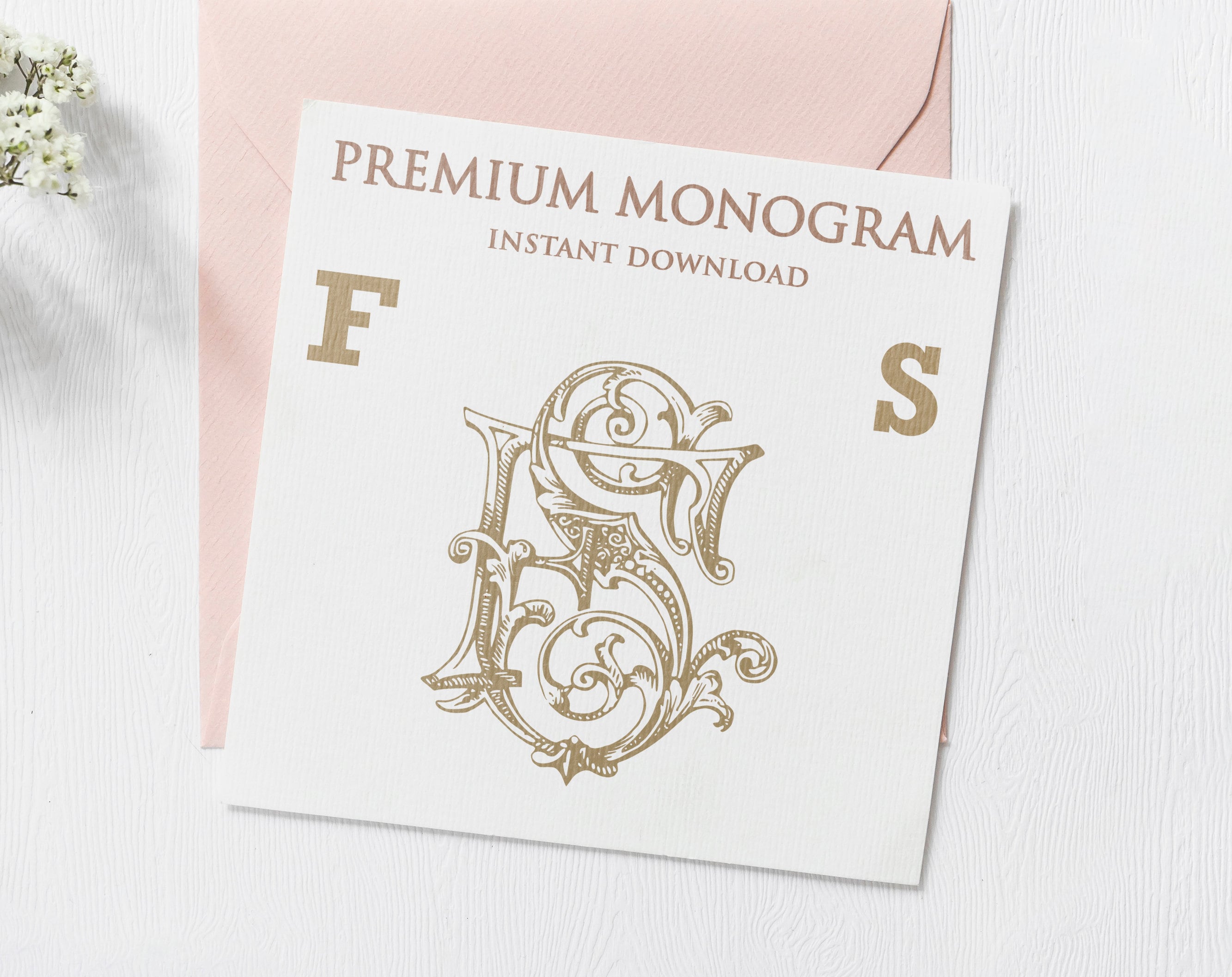 FS SF V.2 Wedding Duogram Wedding Monogram Wedding Logo | Etsy