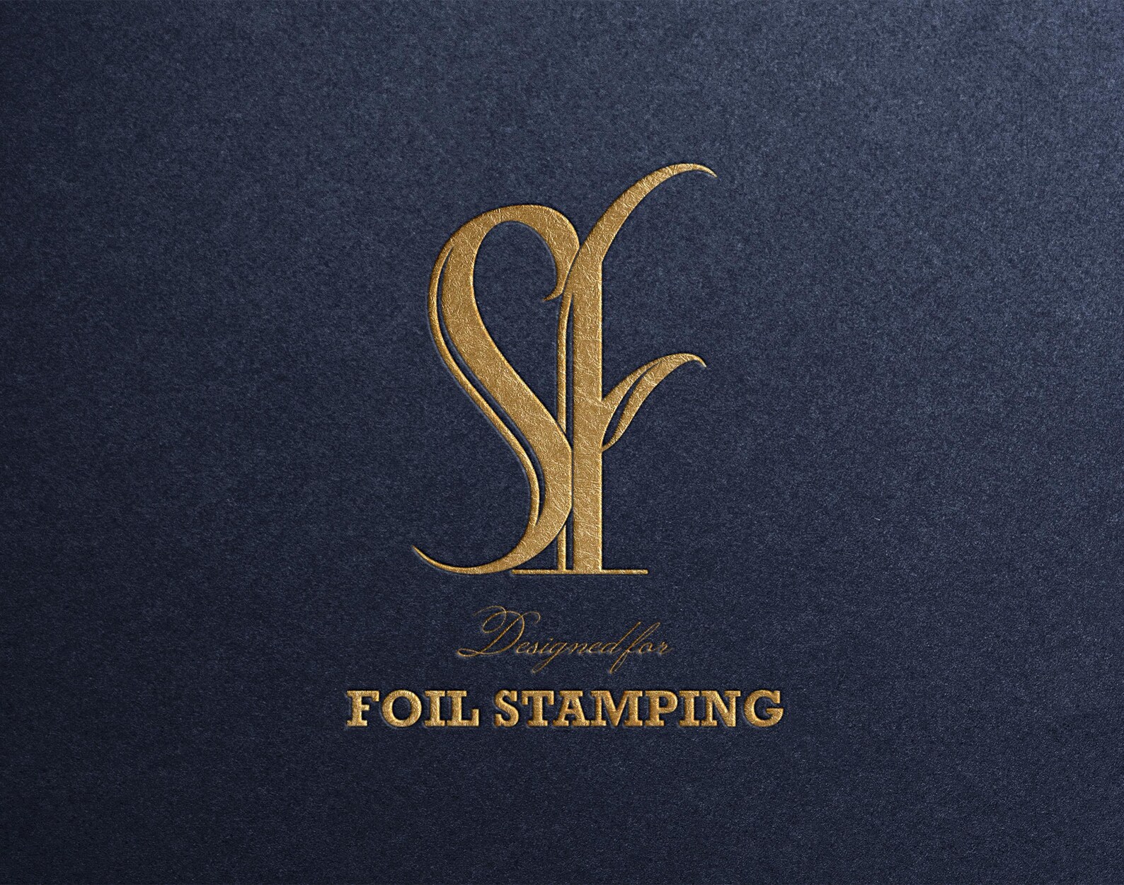 Elegant SF Wedding Monogram: Printable Logo (digital Download) - Etsy