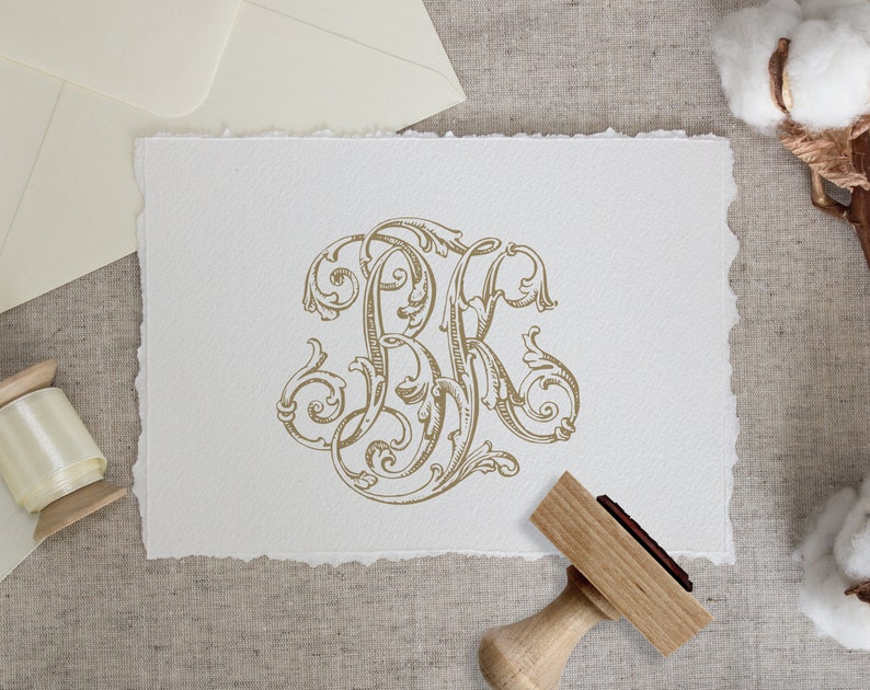 BK KB Wedding Duogram Wedding Monogram Wedding Logo - Etsy