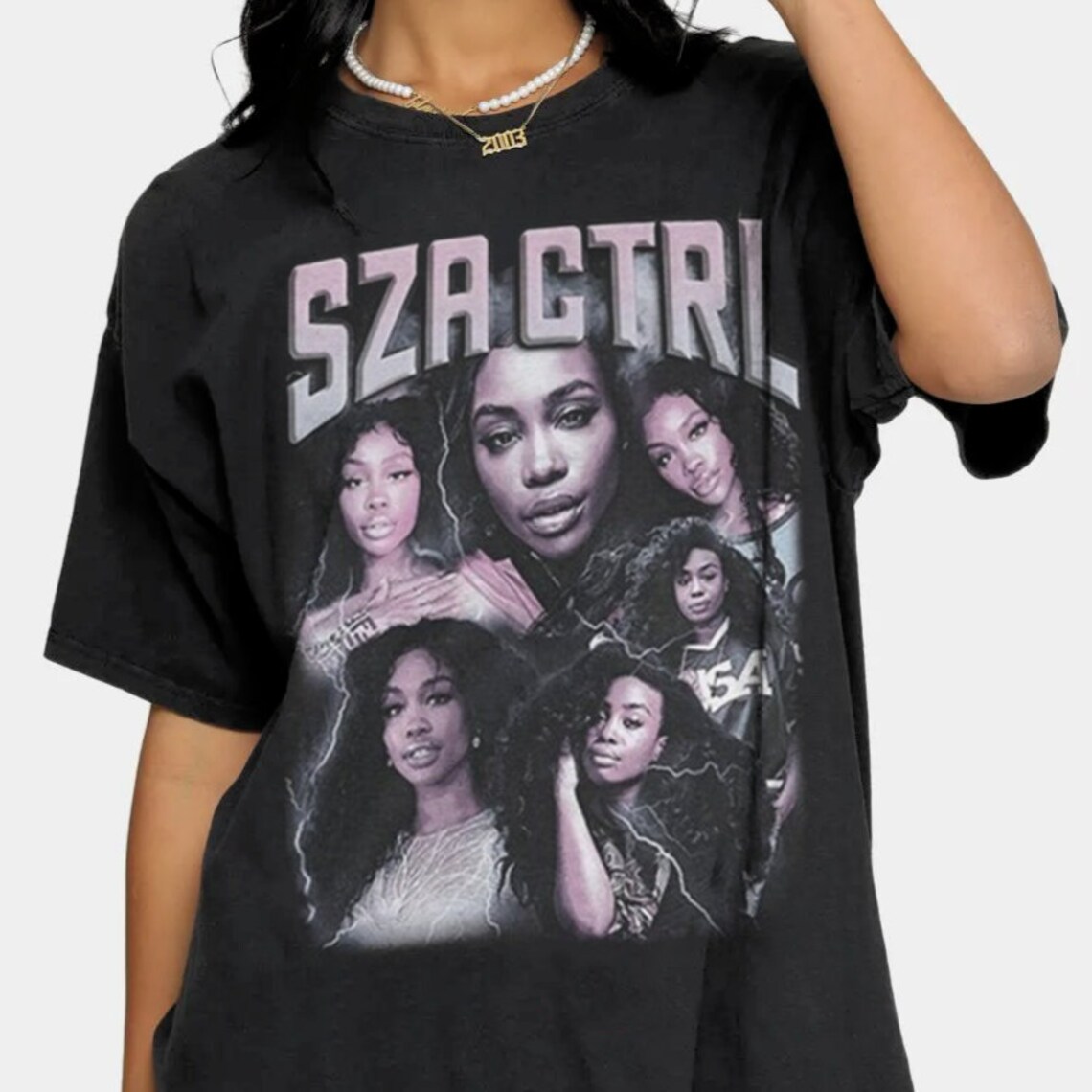 SZA Shirt SZA Printed Graphic Tee Sza Ctrl Fan Shirt Sza | Etsy