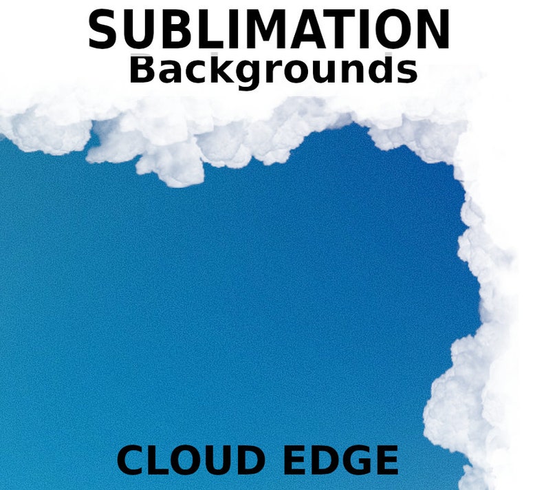 9 Png Clipart Bundle Cloud Edge Background Design Elements: Transparent ...