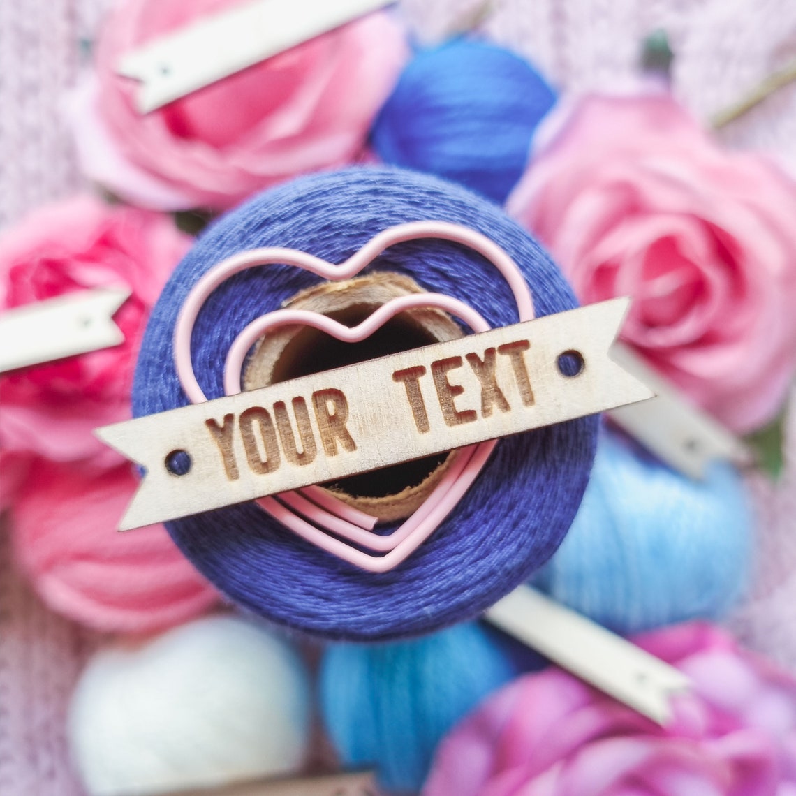 Wooden longitudinal labels with custom text plywood | Etsy