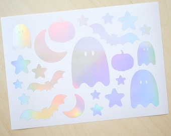 Halloween Decal Sheet - Etsy