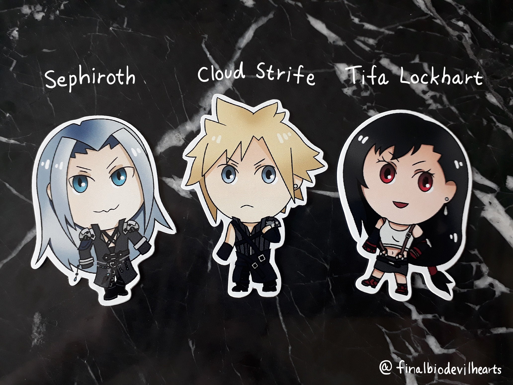 Final Fantasy VII DFFNT Stickers - Etsy