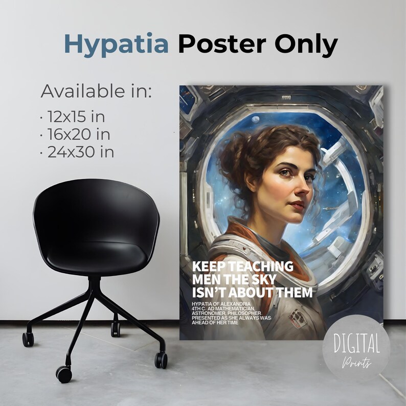 Greek Mythology Poster | "ancient Greeks Reborn" Series – Hypatia Wall ...