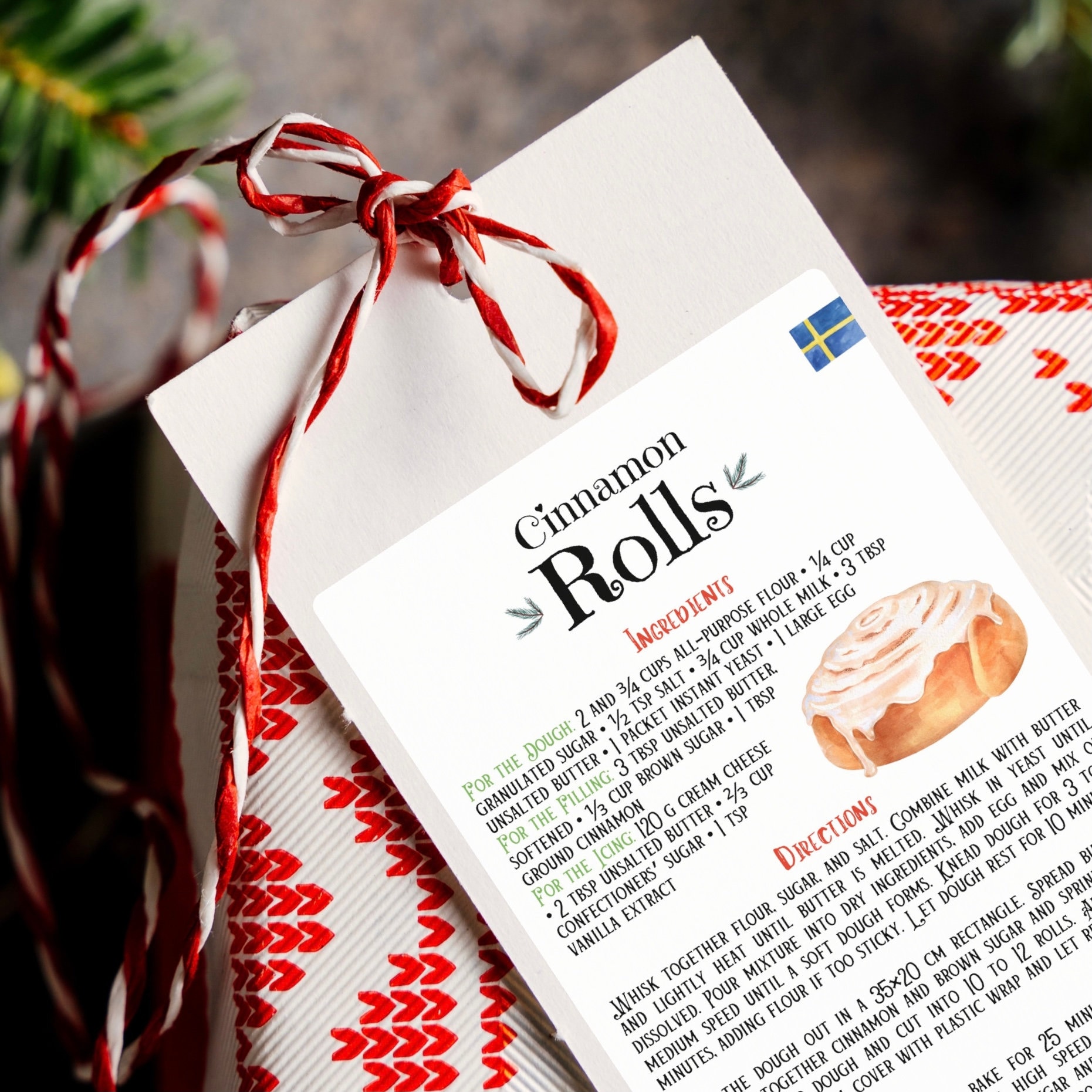 12 Printable Christmas Recipes Instant Download Christmas - Etsy