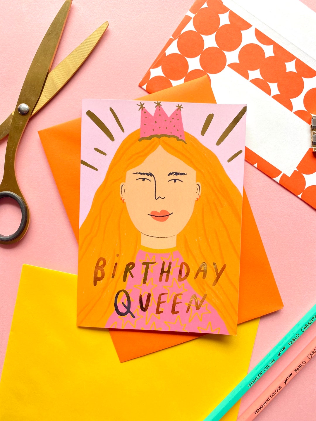 Birthday Queen Card | Female Birthday Card | Birthday Card | Birthday ...