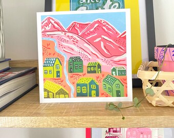 Gouache Print - Etsy