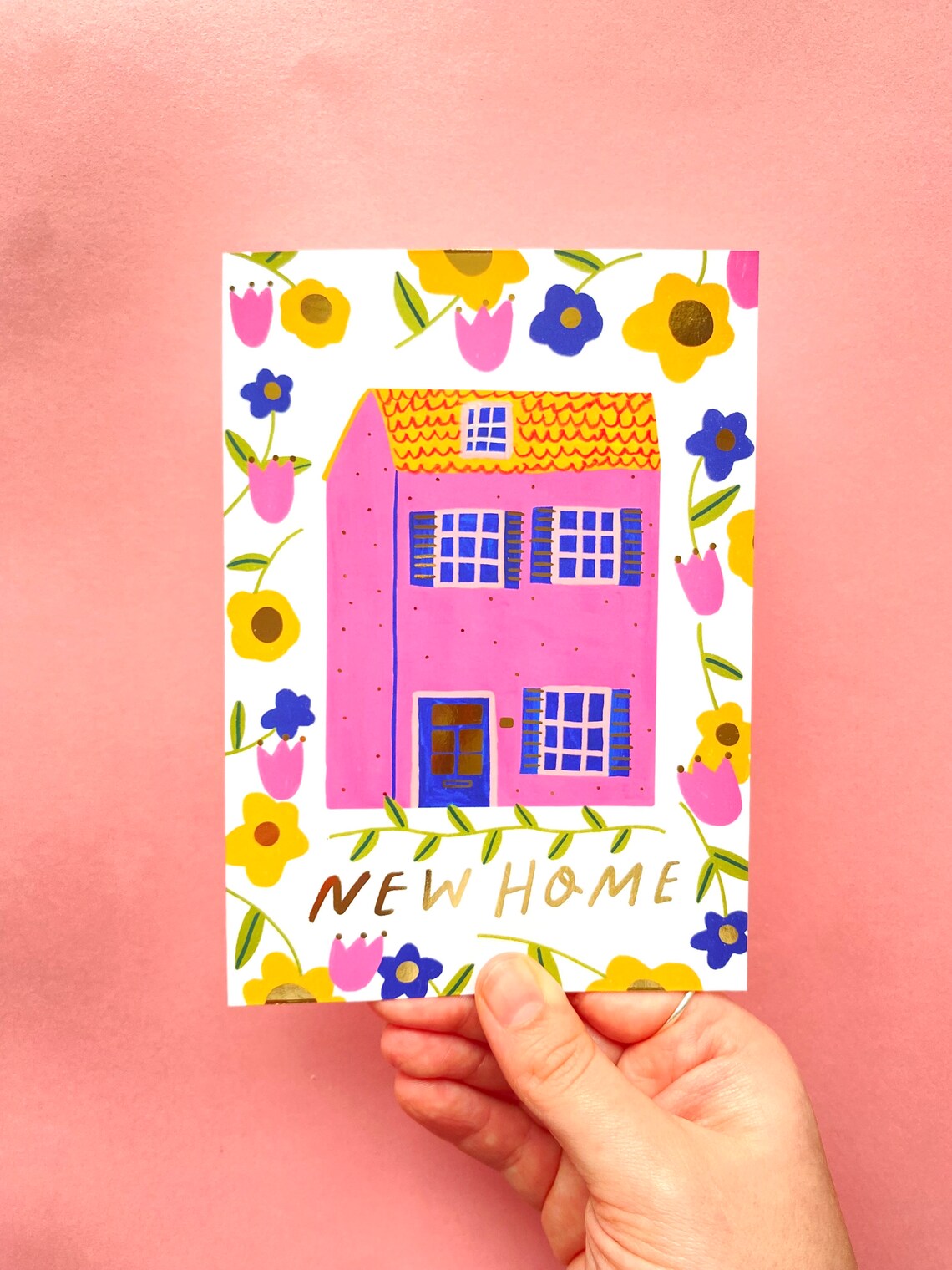 New Home Greeting Card/ Happy New Home Card - Etsy