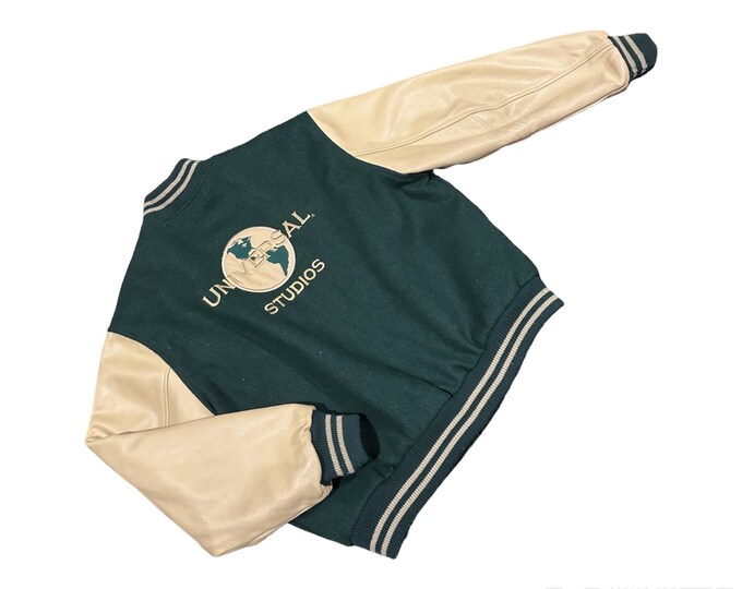 Vintage Universal Studio Baseball Varsity College Bomber Jacket XL - Etsy
