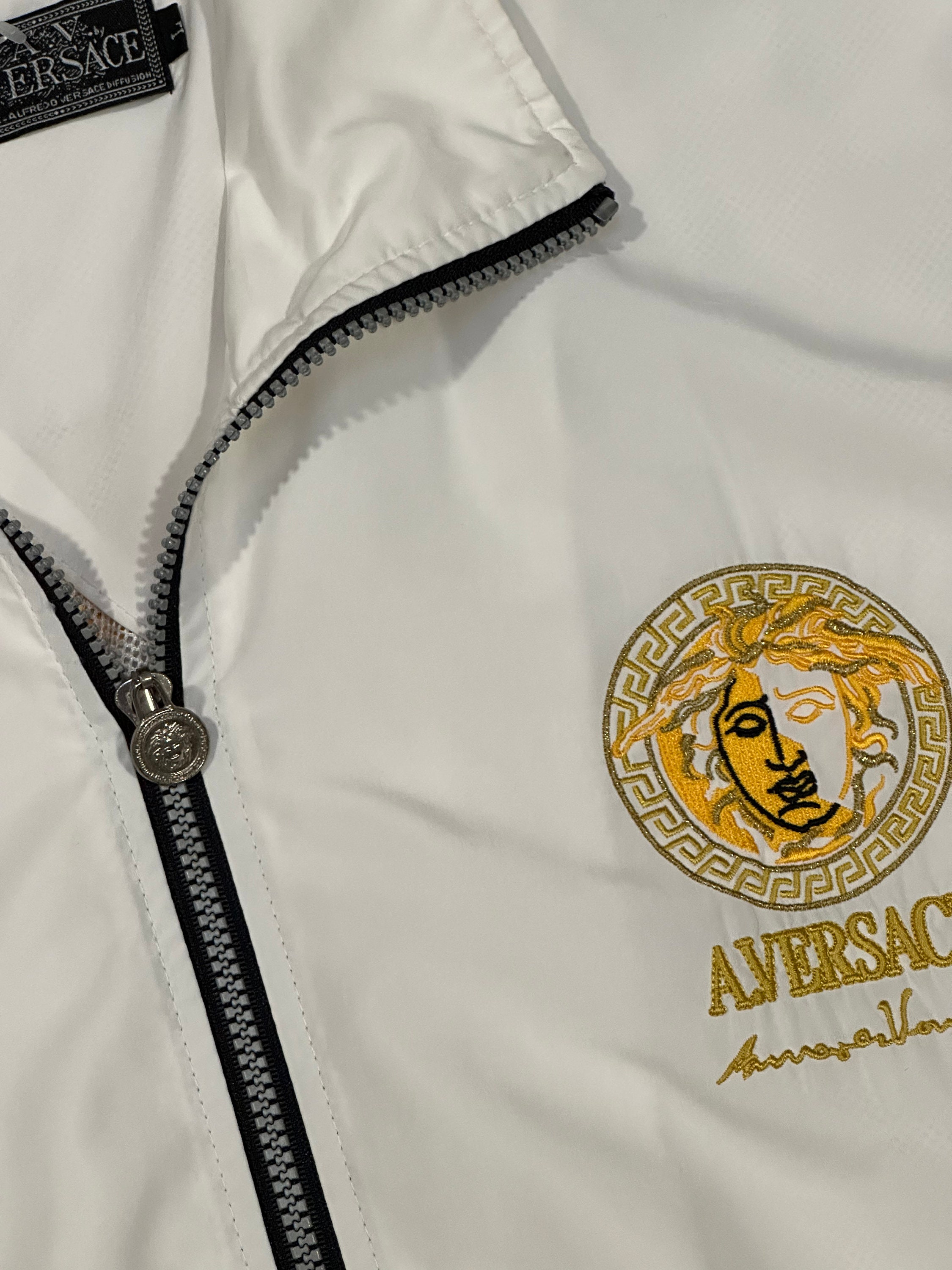 Vintage Versace Windbreaker Jacket Fit XL - Etsy