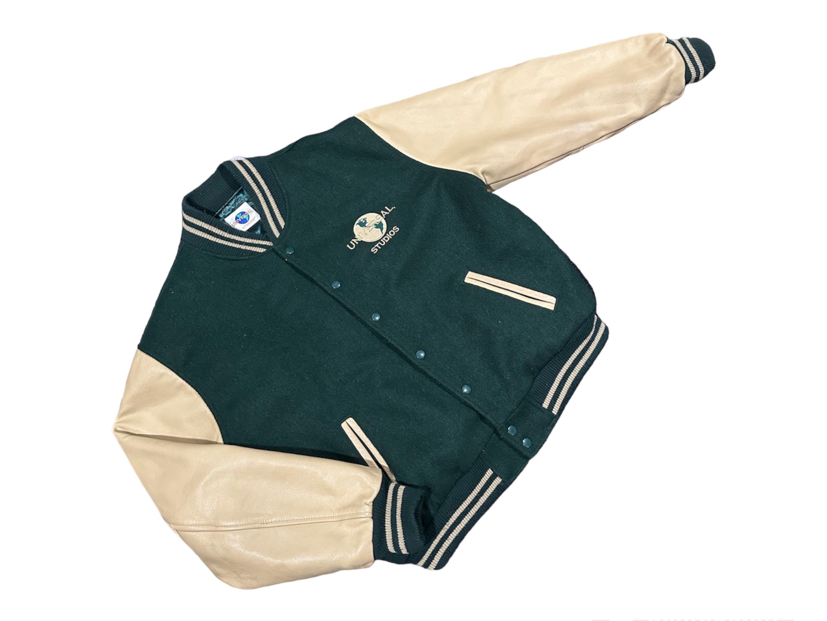 Vintage Universal Studio Baseball Varsity College Bomber Jacket XL - Etsy