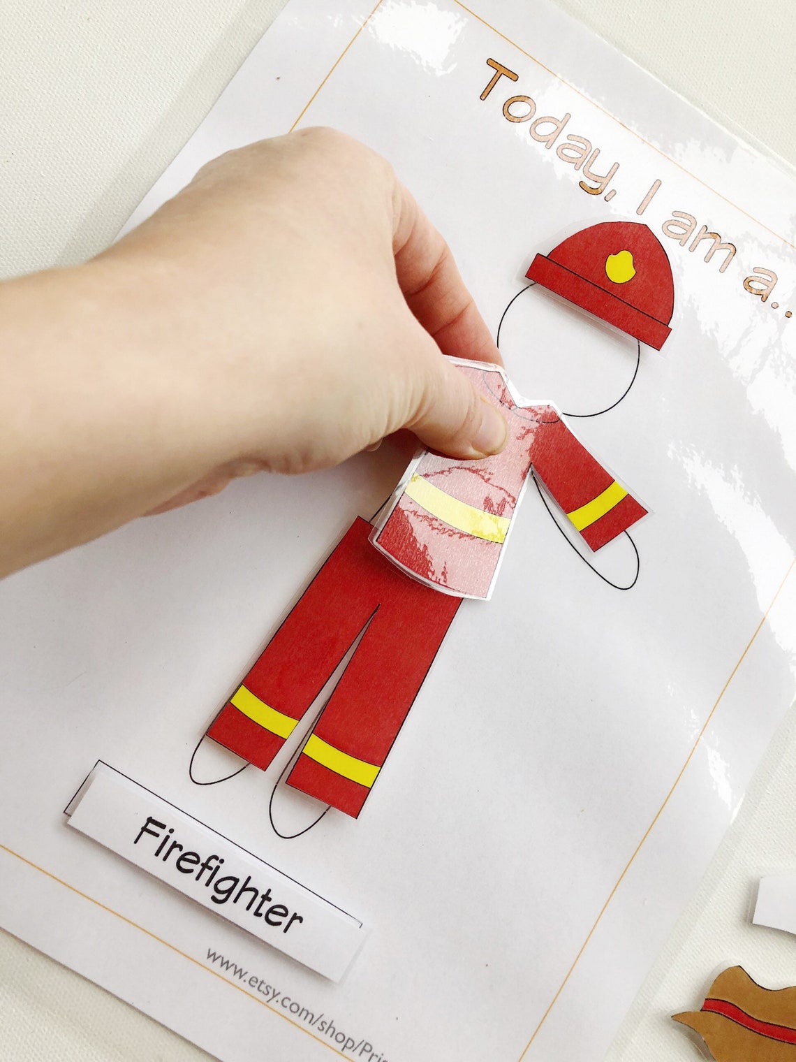 Community Helper Paper Doll - Printable - Instant Download - Etsy