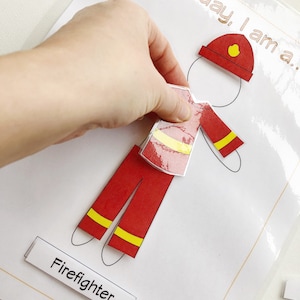 Community Helper Paper Doll - Printable - Instant Download - Etsy