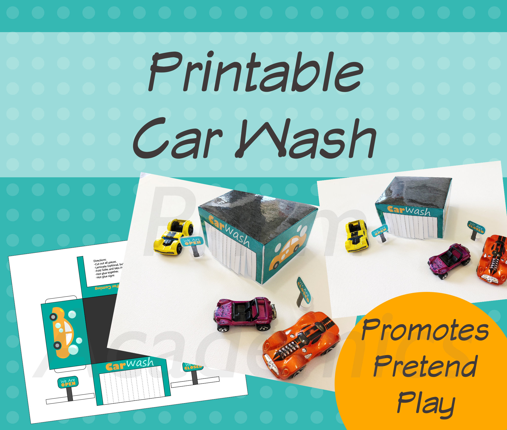 Car Wash Printable - Instant Download - Etsy