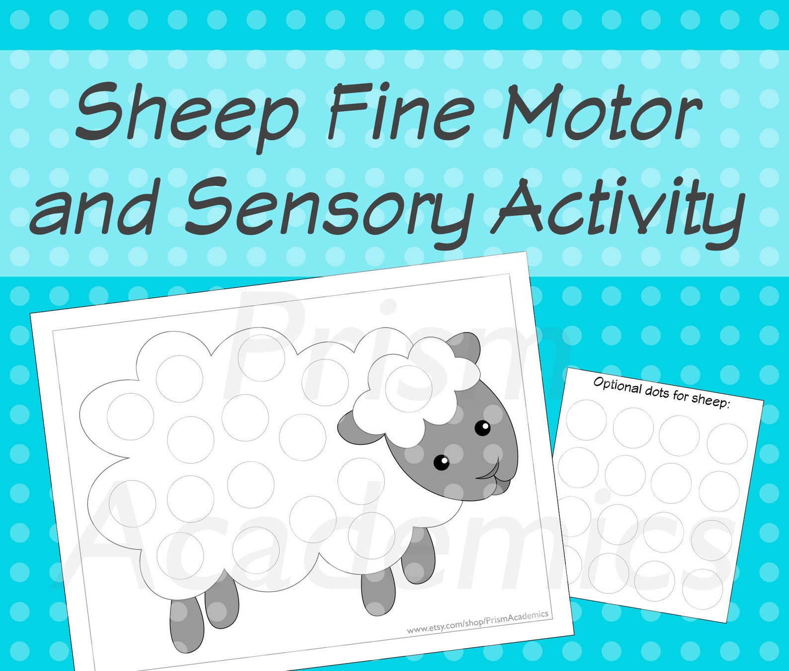 Sheep Fine Motor Activity - Printable - Instant Download - Etsy