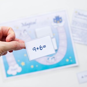 Magical Math Unicorn Board Game - Printable Instant Download - Etsy