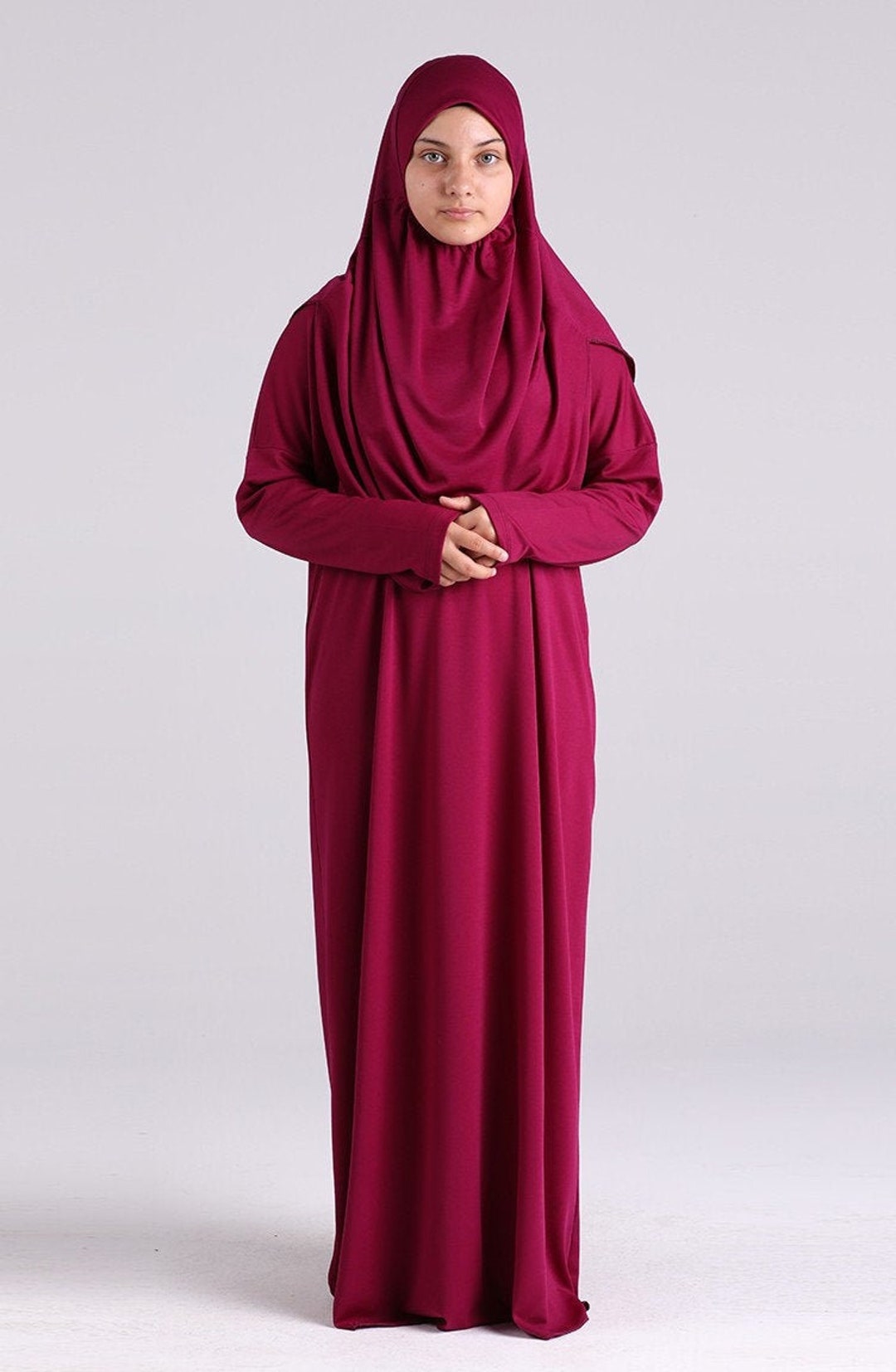 Girls Prayer Dress, Kids Prayer Dress, Prayer Dress, Full Prayer Dress ...