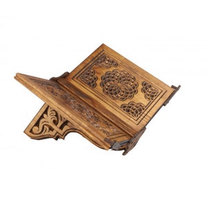 Book Holder, Wooden Book Holder, Lectern, Book Stand, Handmade Stand ...