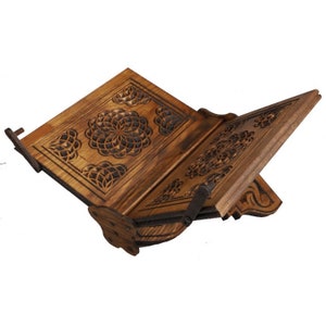 Book Holder, Wooden Book Holder, Lectern, Book Stand, Handmade Stand ...