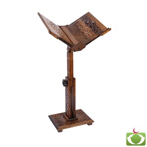 Desktop Adjustable Carved Wooden, Quran Kerim, Picture Stand, Bible ...