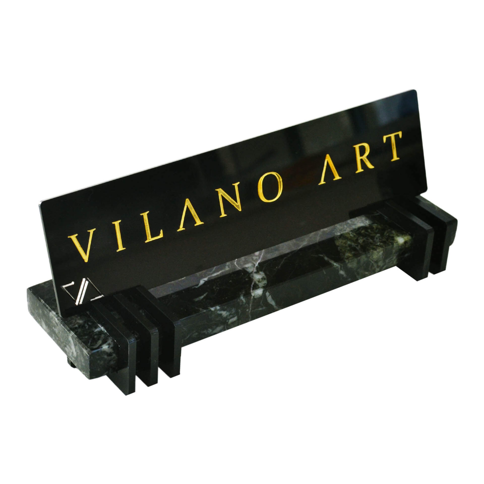 Marble Nameplate, Desk Name Holder, Natural Stone Nameplate, Business ...