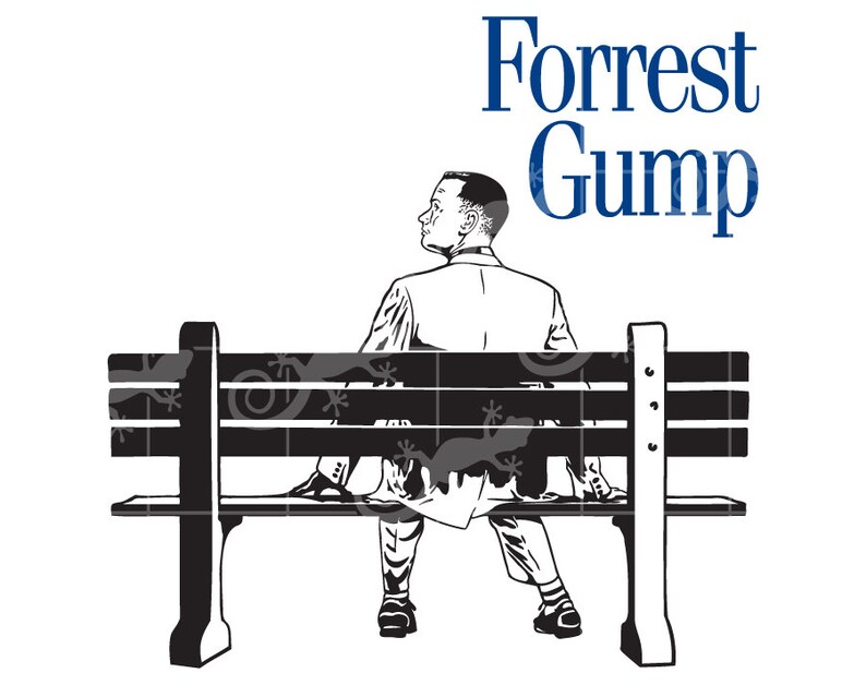 Forrest Gump Film Tom Hanks SVG Design. SVG-Design für Cricuts | Etsy
