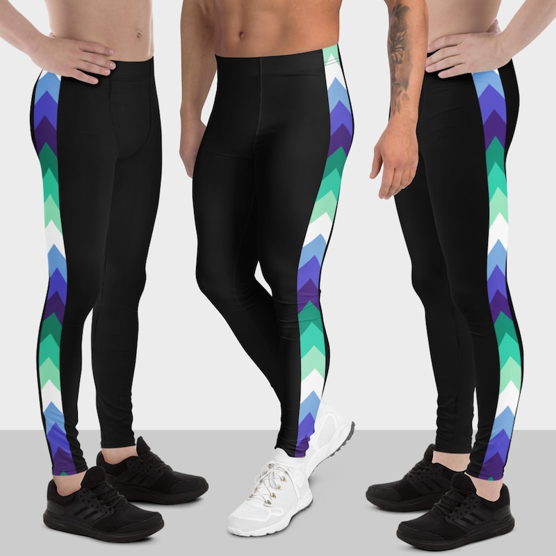 Chevron Leggings - Etsy