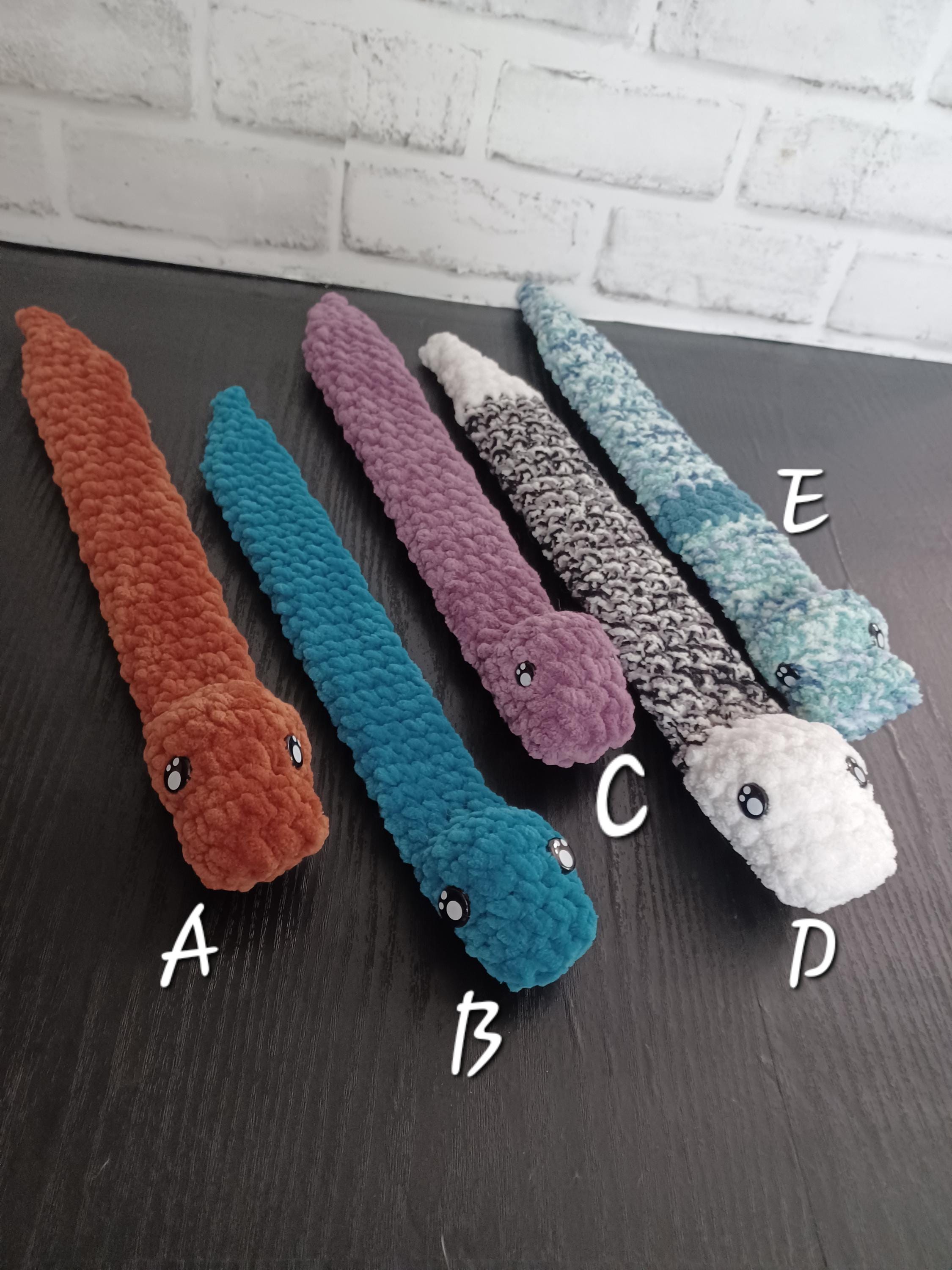 SNAKE SLAP BRACELET Crochet - Etsy