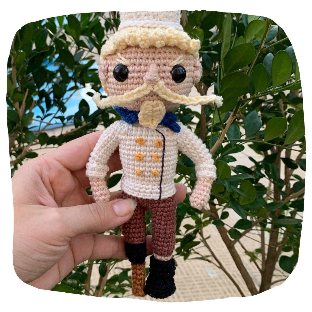 Chef Zeff - Amigurumi Pattern - Etsy