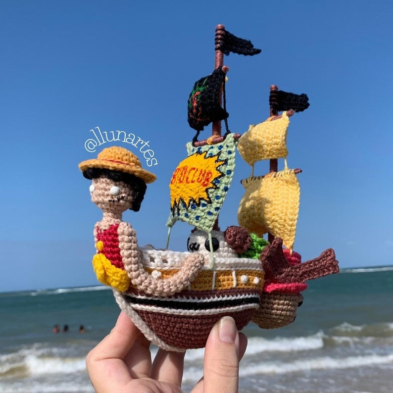 Going Luffy Senpai Amigurumi Pattern - Etsy