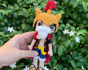 Crochet Luffy Pattern - Etsy