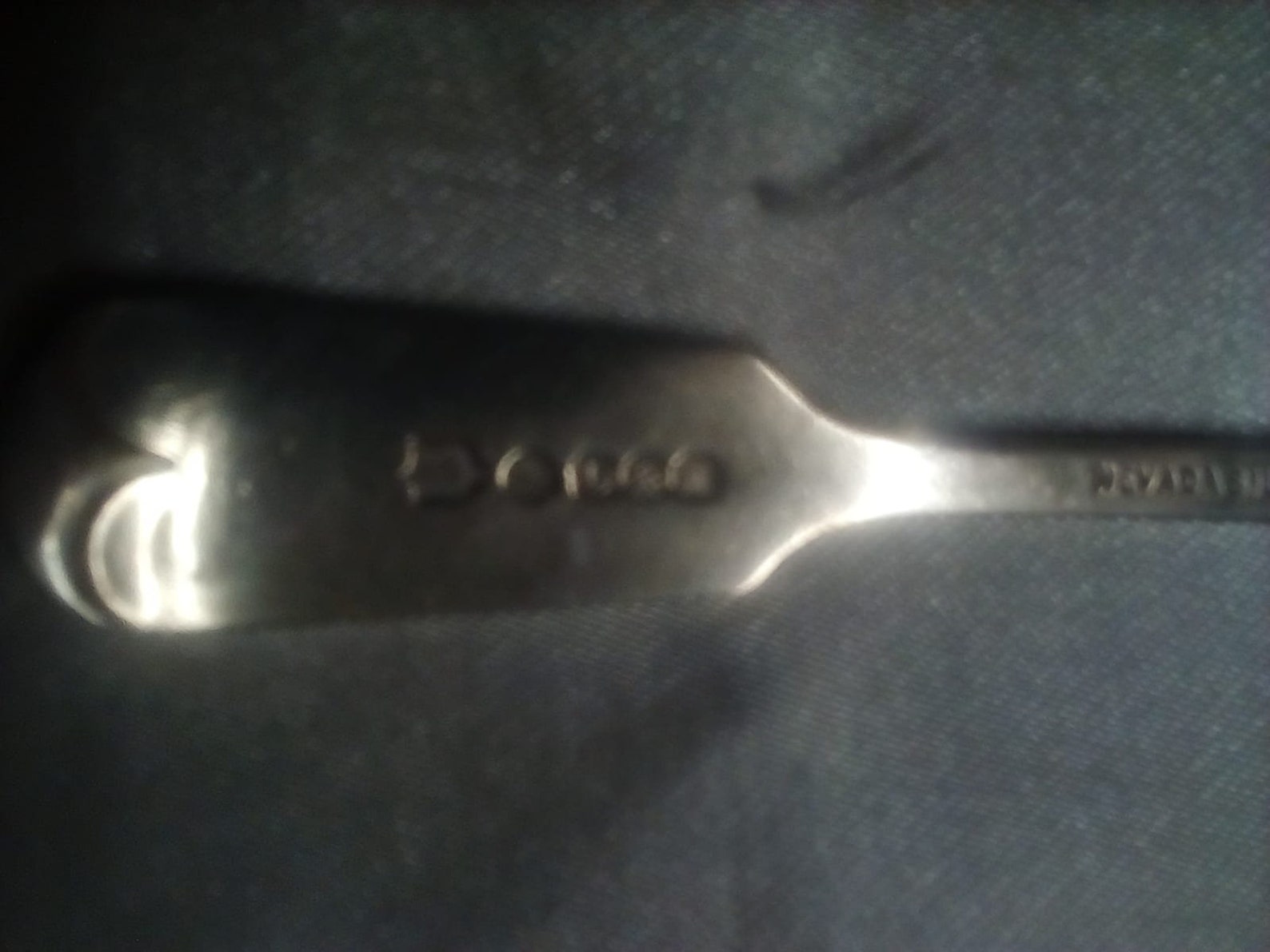 Hallmarked Spoon Vintage Nevada Silver D&A X 6 - Etsy